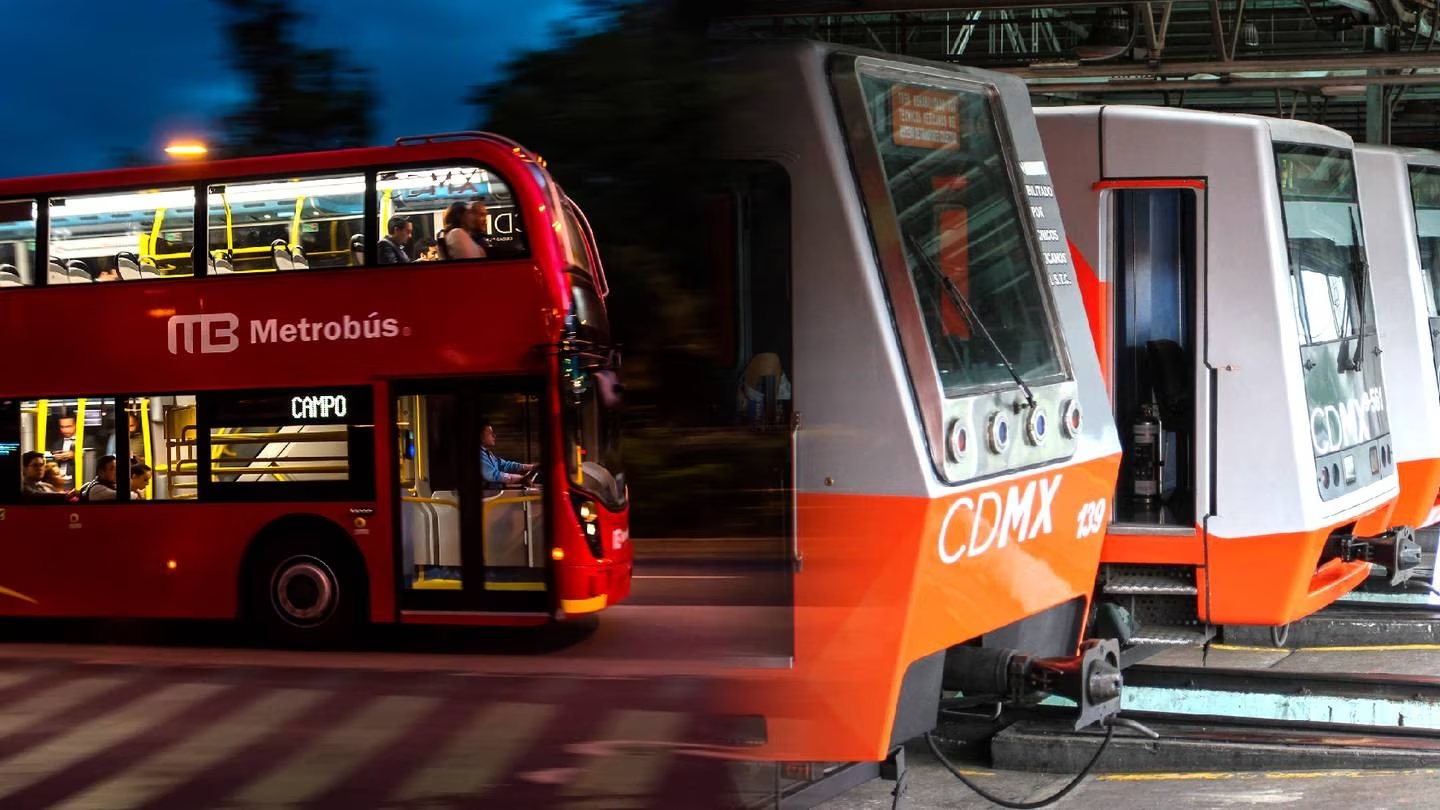 ¿Cuál es el transporte público más usado en México?